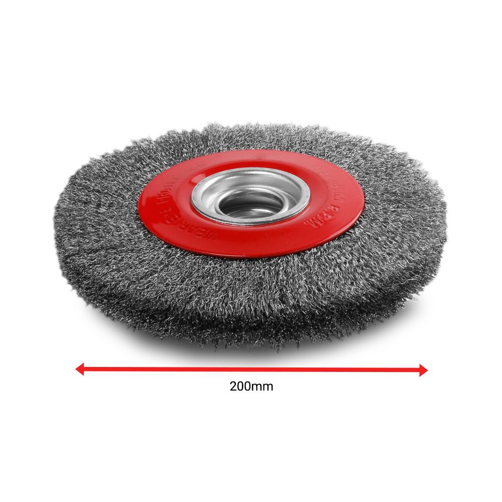 Xtorque XSW200 200mm Steel Crimp Wire Wheel
