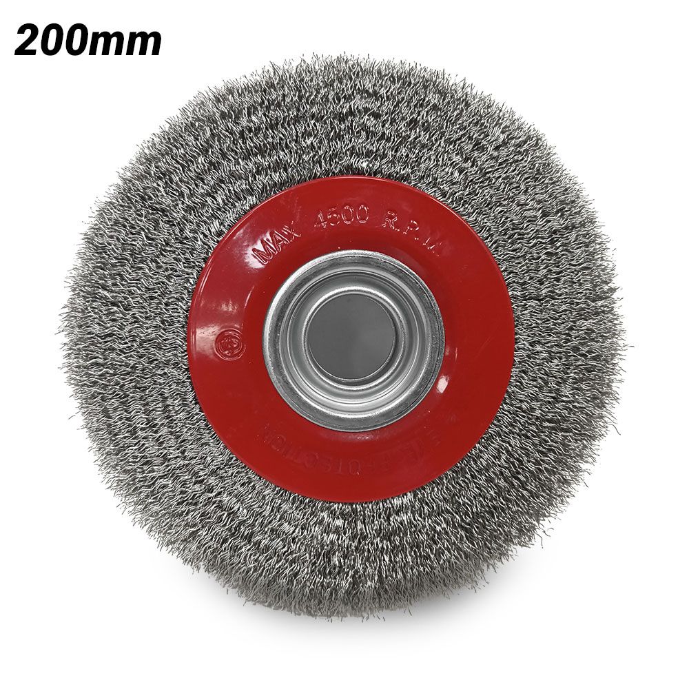 Xtorque XSW200 200mm Steel Crimp Wire Wheel
