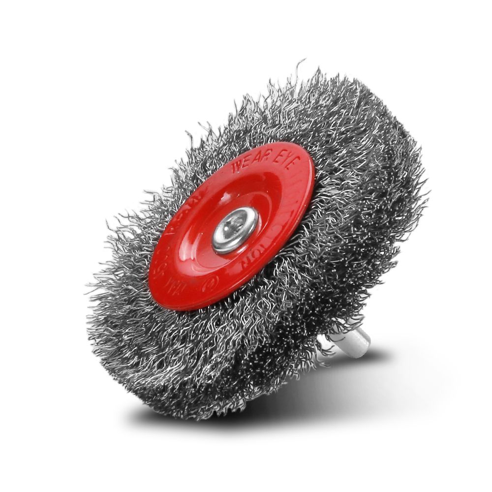 Xtorque XSB70H 70mm Steel Wire High Speed Crimp Wire Wheel Brush