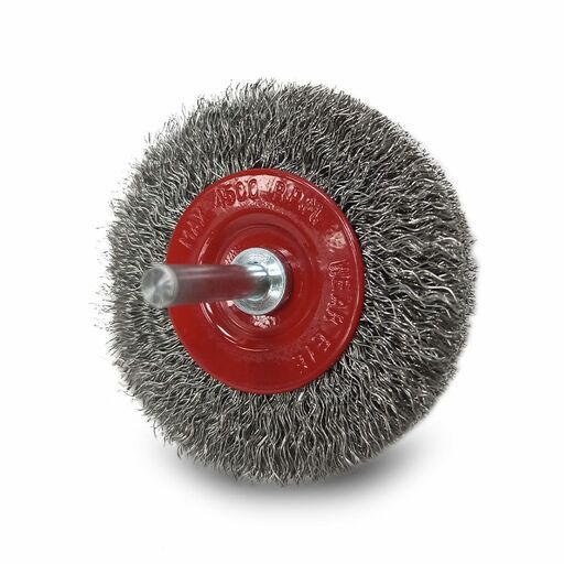 Xtorque XSB70H 70mm Steel Wire High Speed Crimp Wire Wheel Brush