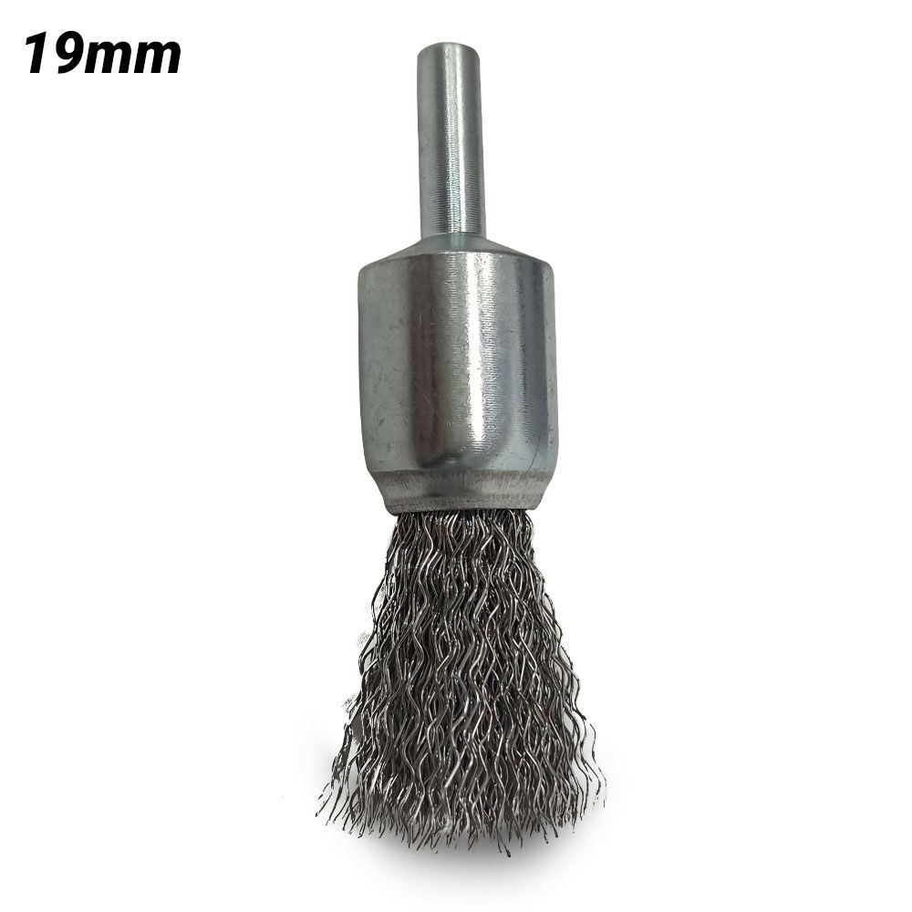 Xtorque XSB19H 19mm Steel Wire High Speed Crimp End Brush