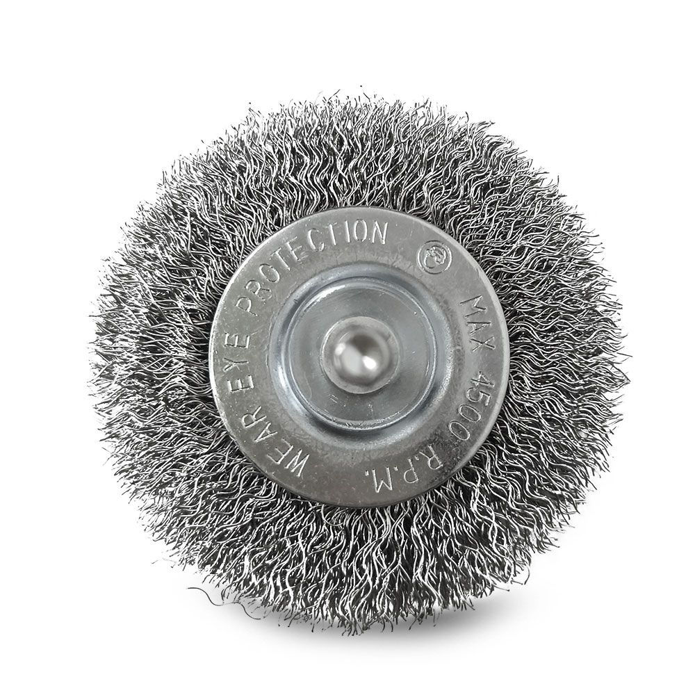 Xtorque XSB70M 70mm Steel Crimp Wire Wheel Brush