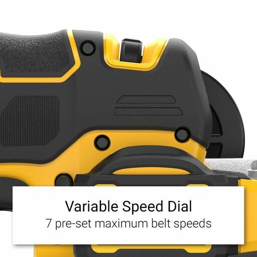 DeWalt DCM200N-XJ 18V XR Li-ion Cordless Brushless Band File - Skin Only