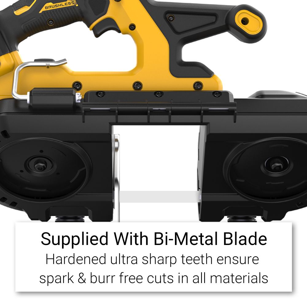 DeWalt DCS378N-XJ 18V XR Li-ion Cordless Brushless Band Saw - Skin Only