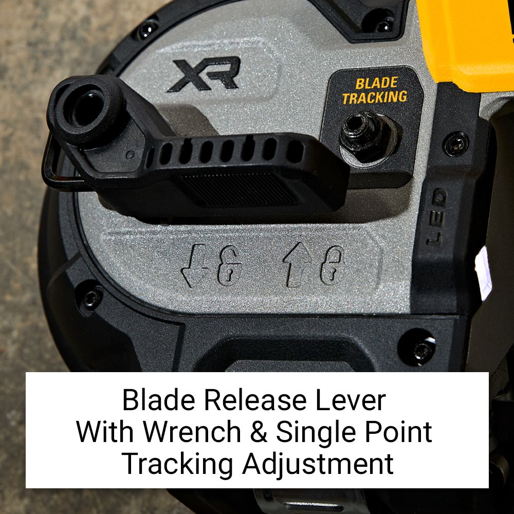 DeWalt DCS378N-XJ 18V XR Li-ion Cordless Brushless Band Saw - Skin Only