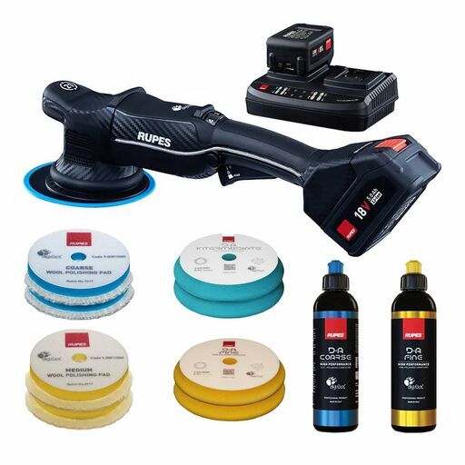 Rupes HLR21/BAS 18V 5.0Ah Li-ion Cordless Brushless 150mm (6") BigFoot ...