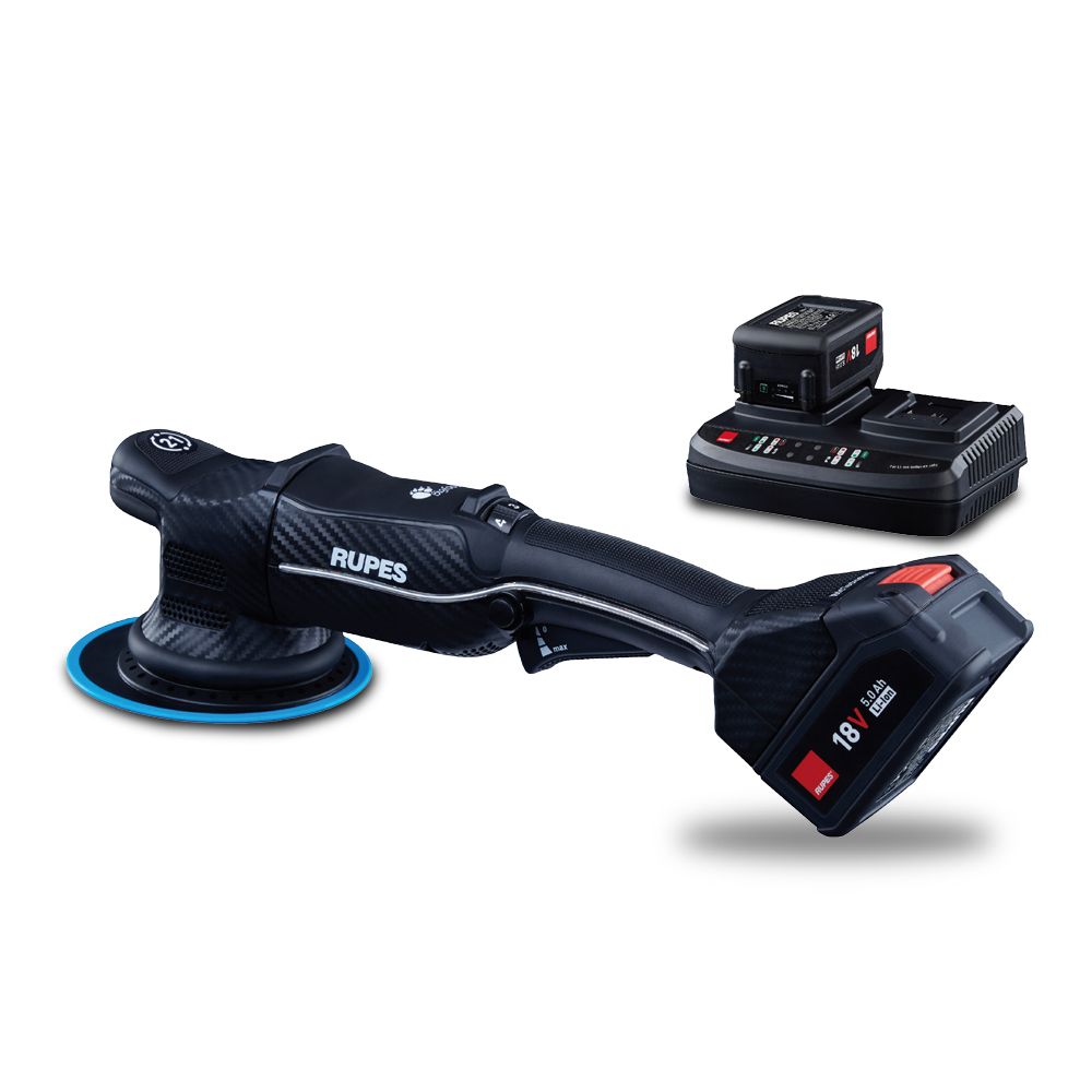 Rupes HLR21/BAS 18V 5.0Ah Li-ion Cordless Brushless 150mm (6") BigFoot ...