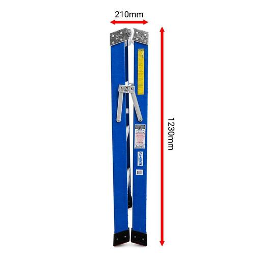 Climbrite CDSTEP3 1.2m 3-Step Fibreglass Double Sided Ladder