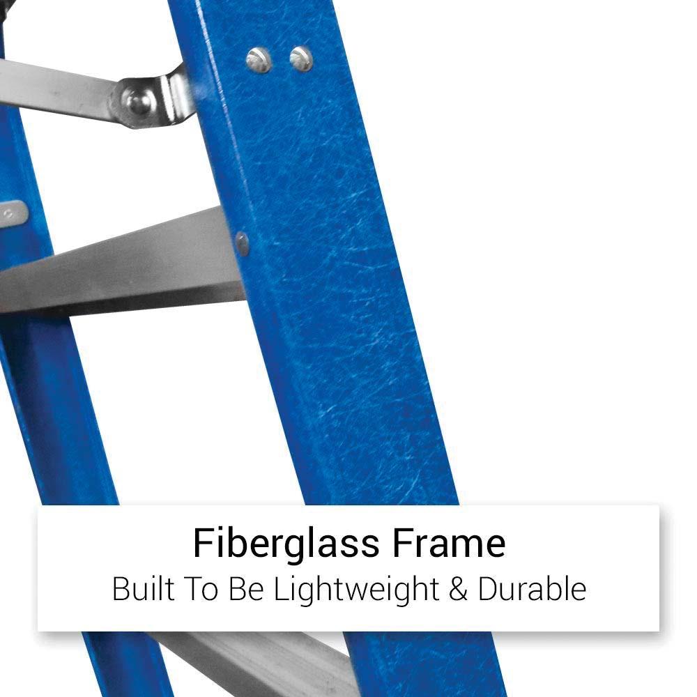 Climbrite CDSTEP3 1.2m 3-Step Fibreglass Double Sided Ladder