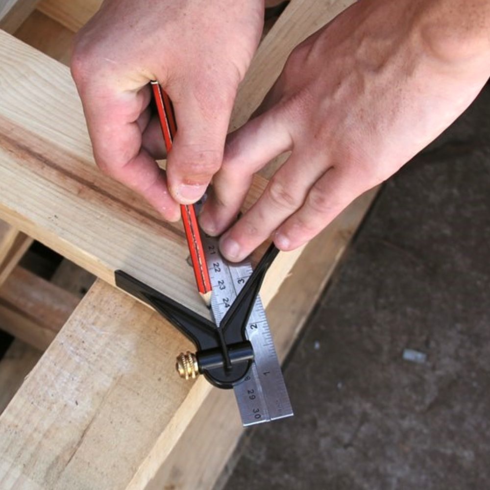 Toledo 322210 300mm 3-in-1 Combination Square Set