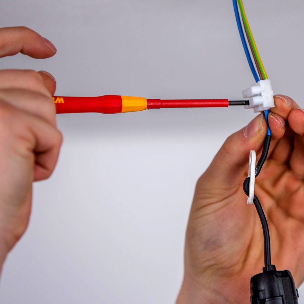 Wiha 42989 7pce Slotted, Phillips PicoFinish® Electric Fine Screwdriver Set