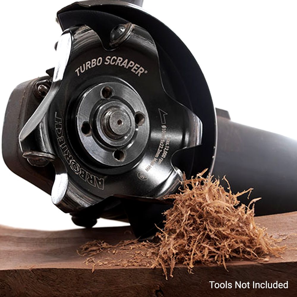 Arbortech IND.FG.600 100mm (4") Turbo Scraper Carving Disc