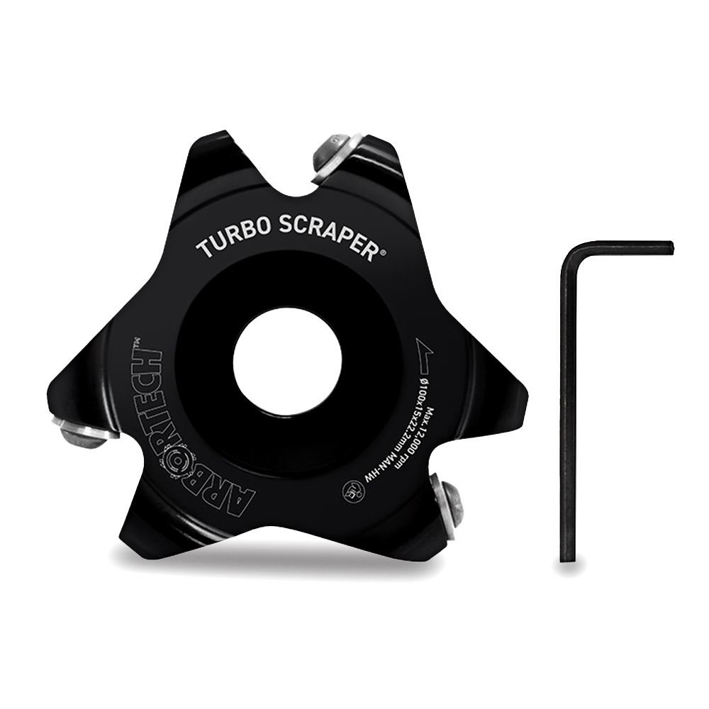 Arbortech IND.FG.600 100mm (4") Turbo Scraper Carving Disc