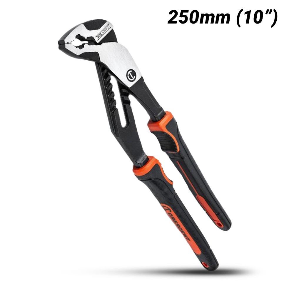 Crescent RTZ210CGV 250mm (10") Z2 K9 V-Jaw Dual Material Tongue and ...