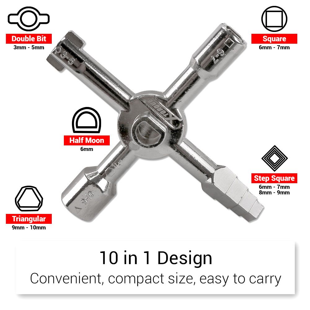 Xtorque XMCK Multi Functional Cabinet Key