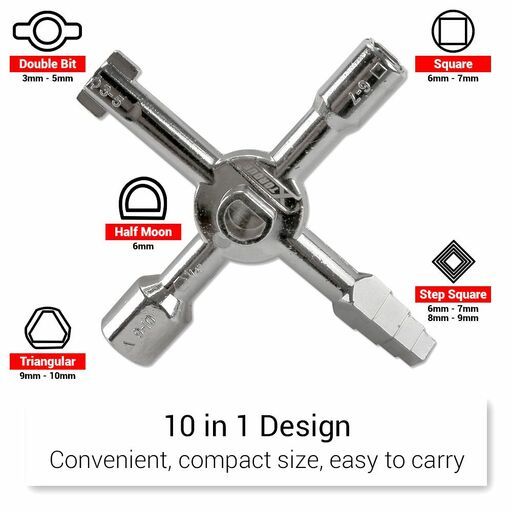 Xtorque XMCK Multi Functional Cabinet Key