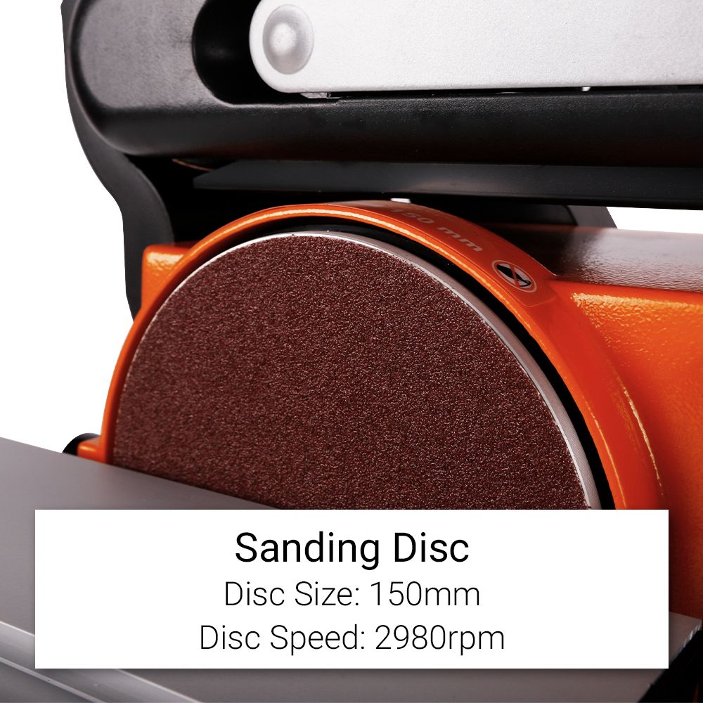 Bayer BBS400 400W 2-In-1 Belt & Disc Bench Sander