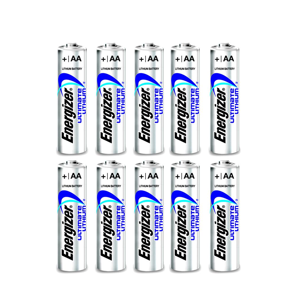 Energizer L91-DP10 10-Pack AA Lithium Batteries
