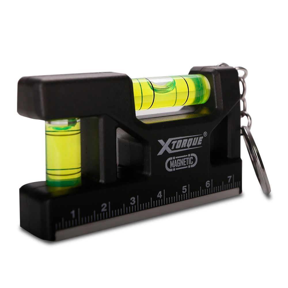 Xtorque XPL76 76mm Magnetic Keyring Spirit Level