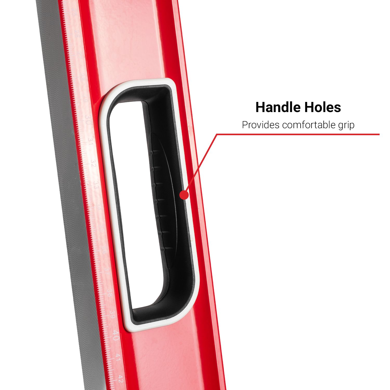 Xtorque XTR180 1800mm Red Trade Spirit Level