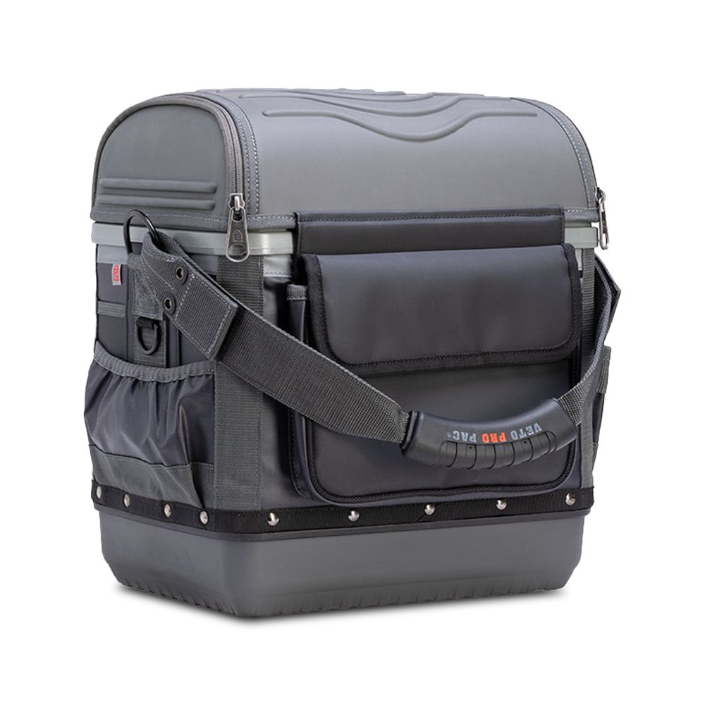 Veto Pro Pac VET OLBC-15 Carbon Large Lunchbox Cooler with Expanded Storage