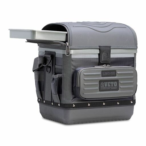 Veto Pro Pac VET OLBC-15 Carbon Large Lunchbox Cooler with Expanded Storage