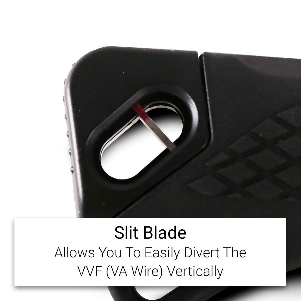 Vessel DAK-2 Electric Adjustment Black Knife Steel Blade