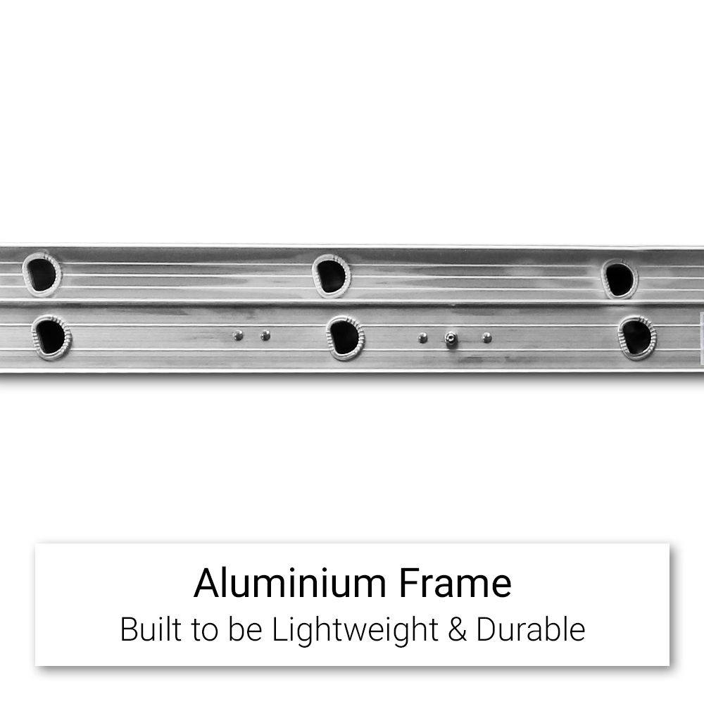 Climbrite CLA24 3-In-1 24 Step 3.76m-6.46m Aluminium Extension Ladder