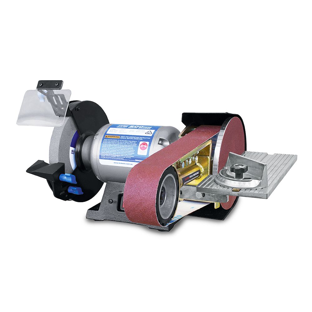 Multitool PO362-200 + POMTA 200mm Bench Grinder With 50mm x 915mm Belt ...