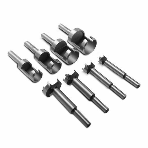 Xtorque XDBP8P 8pce Drill & Barrel Plug Cutter Set