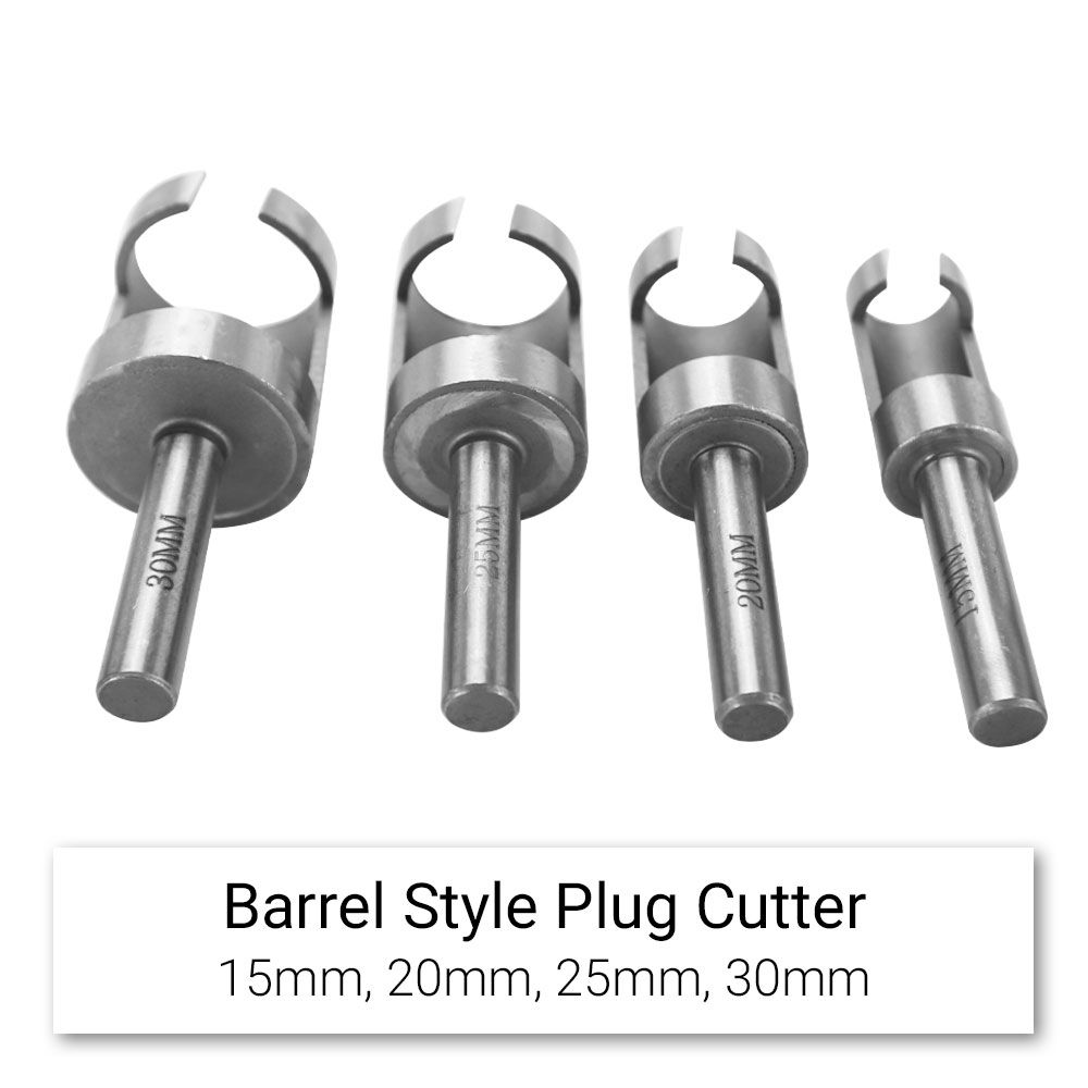Xtorque XDBP8P 8pce Drill & Barrel Plug Cutter Set