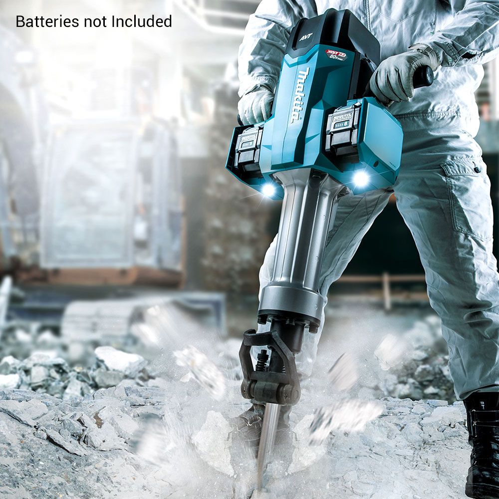 Makita HM004GZ01 80V Max (40V x 2) Li-ion Cordless Brushless Hex Shank ...