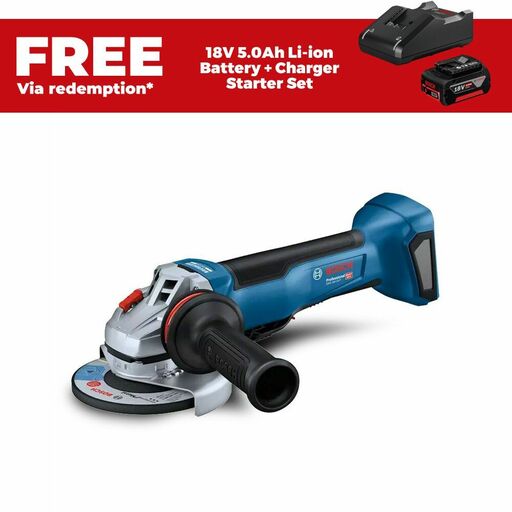 Bosch GWS 18V-10 P (0.601.9J4.100) 18V Brushless Professional Cordless ...