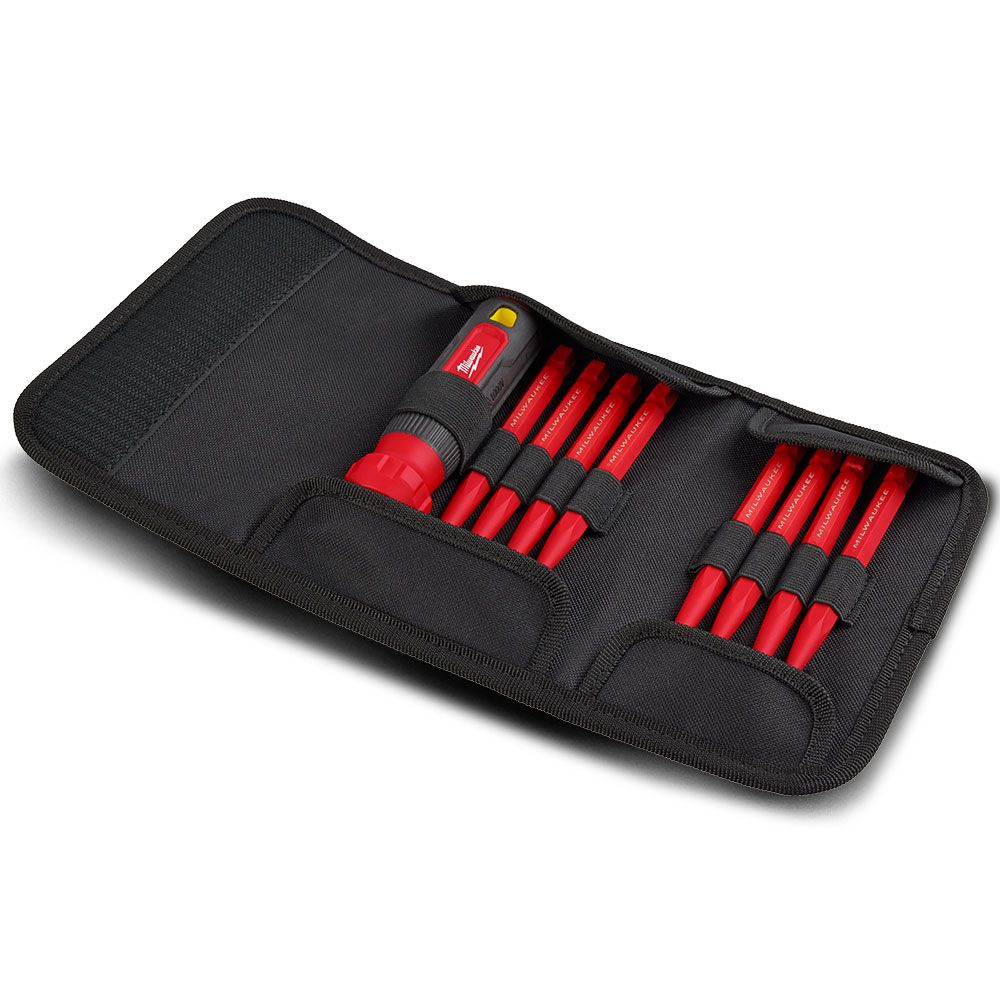 Milwaukee 48222218 8-in-1 1000V Insulated Multi-Bit Screwdriver