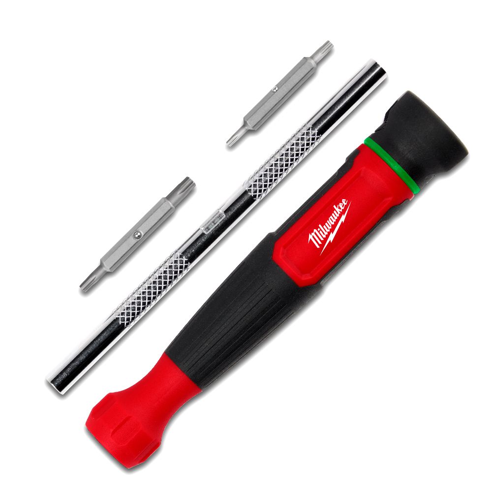 Milwaukee 48222931 4-in-1 TORX Security Precision Multi-Bit Screwdriver