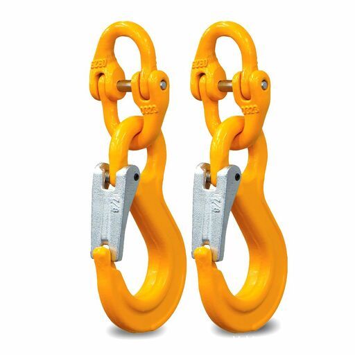 ITM TM9804-4000 8mm G80 Vehicle Chain Safety Hook Set