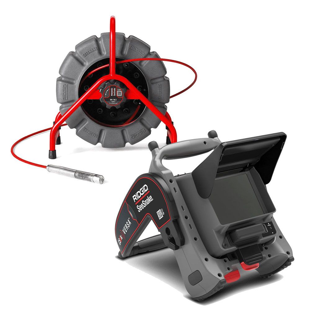 Ridgid 63628 + CS6x VERSA 61m x 30mm Self Levelling SeeSnake Mini ...