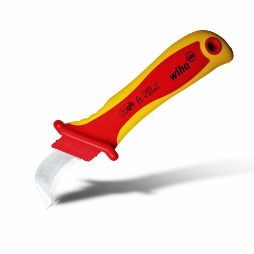 Wiha 36053 200mm (8") Hooked Blade Cable Stripping Knife