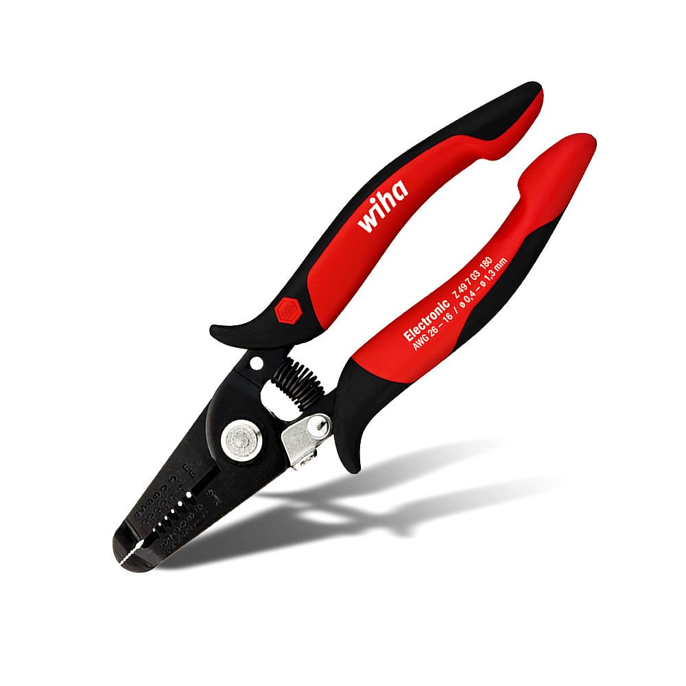 Wiha 35820 165mm 6-1/2" Electronic Stripping Pliers
