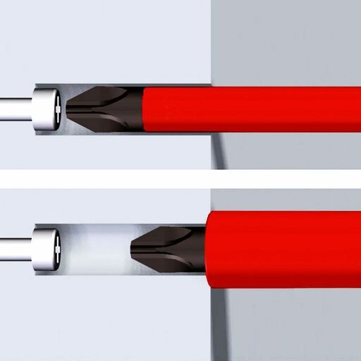 Wiha 38074 5pce 0.8-5.0 Nm TorqueVario-S Electric Torque Screwdriver Set