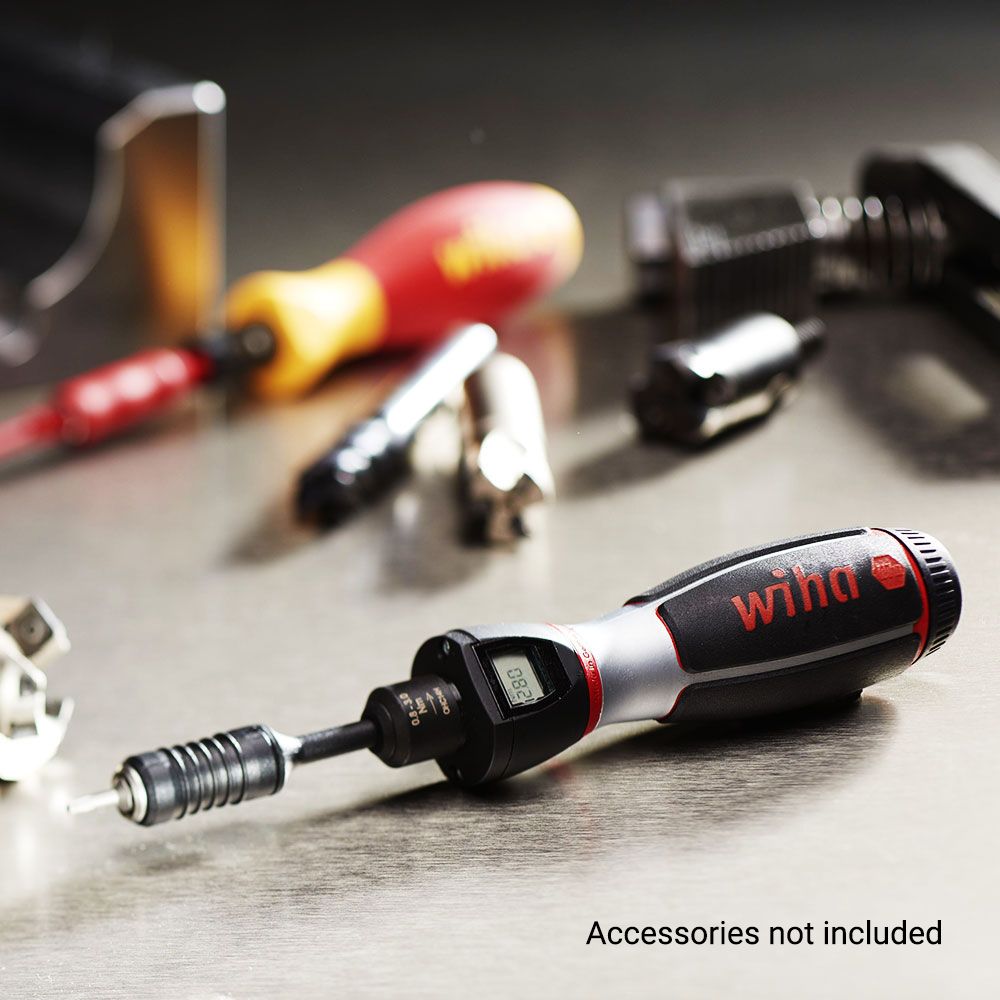 Wiha 36888 1.0-5.0 NM iTorque Torque Screwdriver with Digital Scale