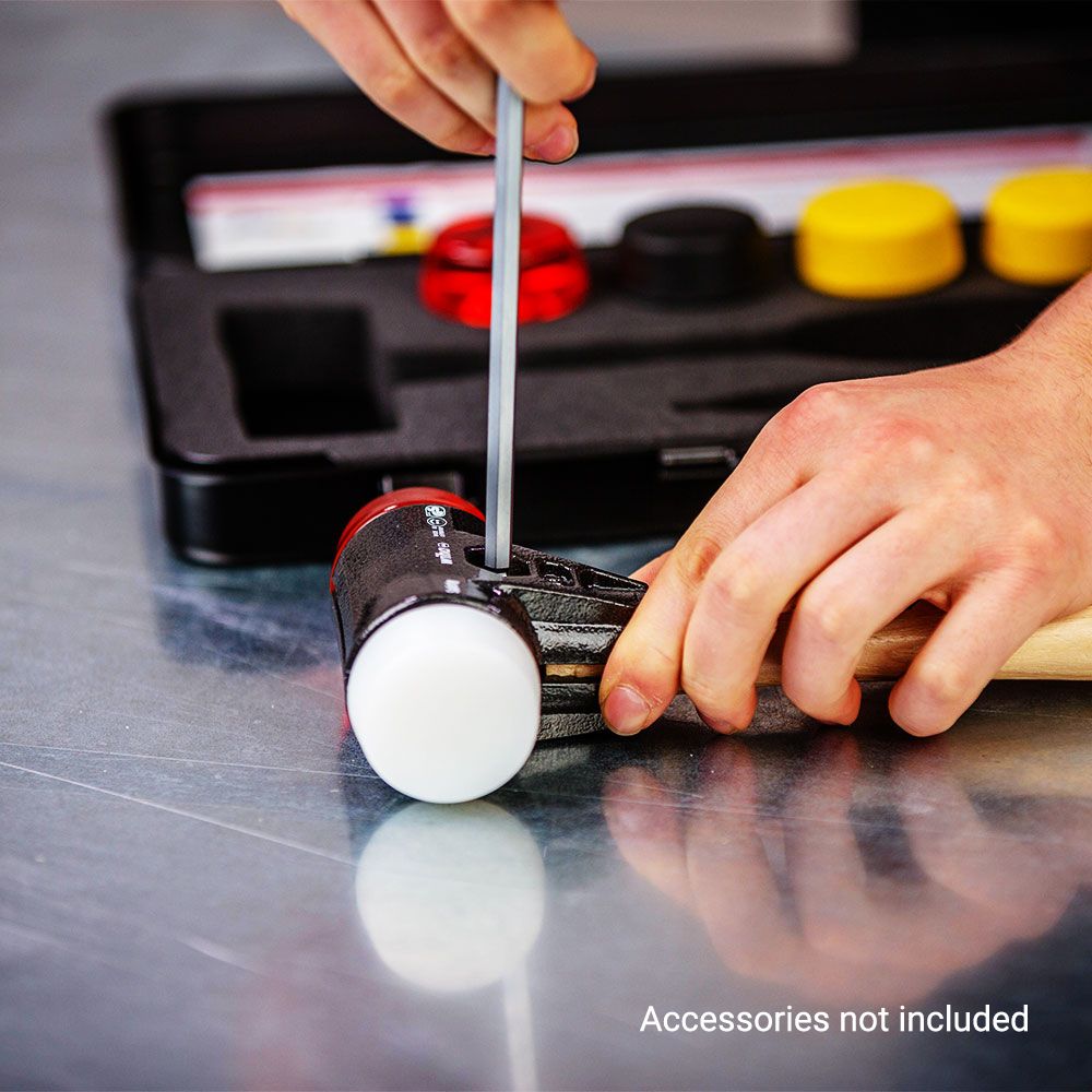 Wiha 44008 9pce Soft-Faced Safety Hammer Set with Assorted Hammer Faces