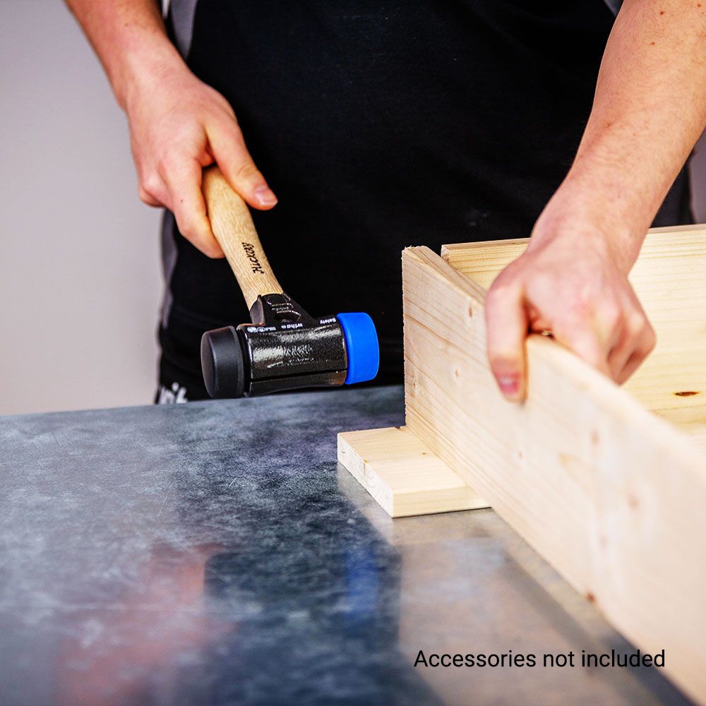 Wiha 44008 9pce Soft-Faced Safety Hammer Set with Assorted Hammer Faces