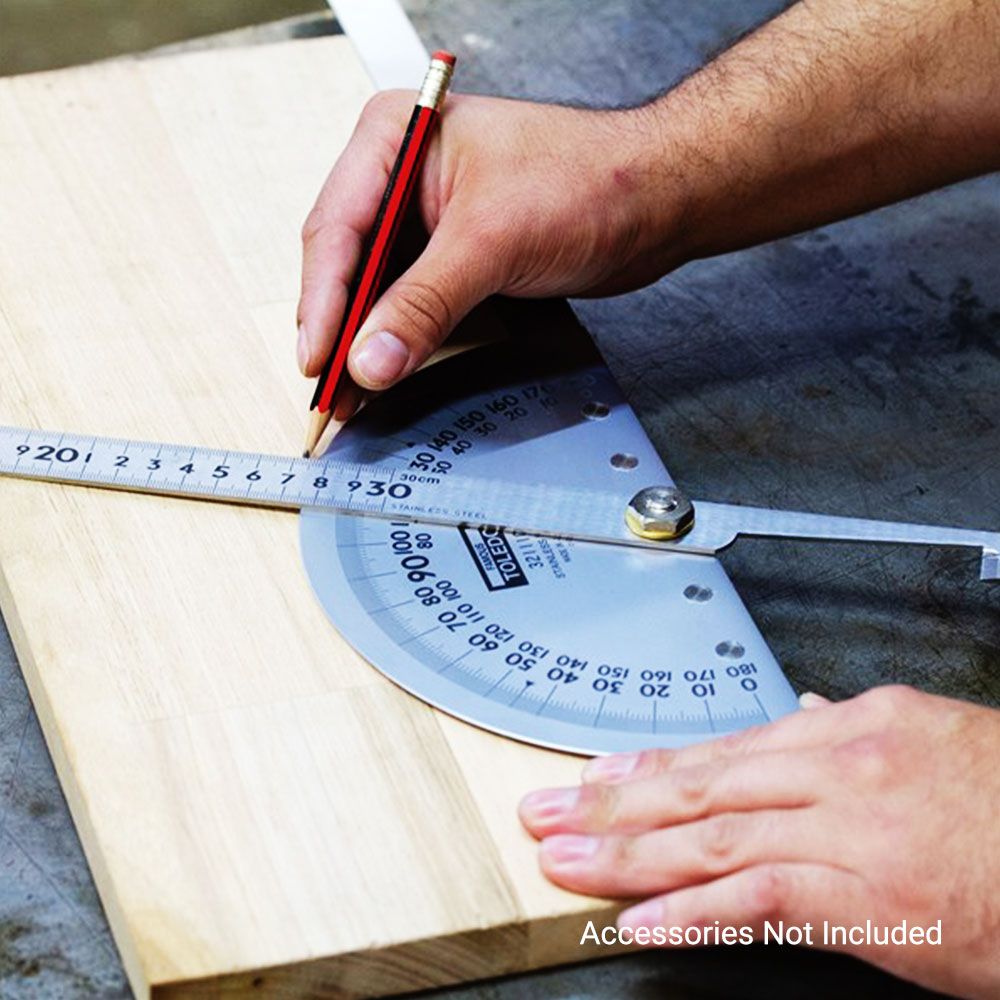 Toledo 301955 100mm 180° PROTRACTOR