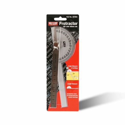 Toledo 301955 100mm 180° PROTRACTOR