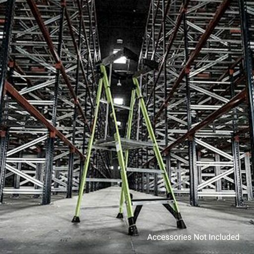 Little Giant Ladder Systems 19303 91cm (3')170kg Fiberglass Fortress 3 ...