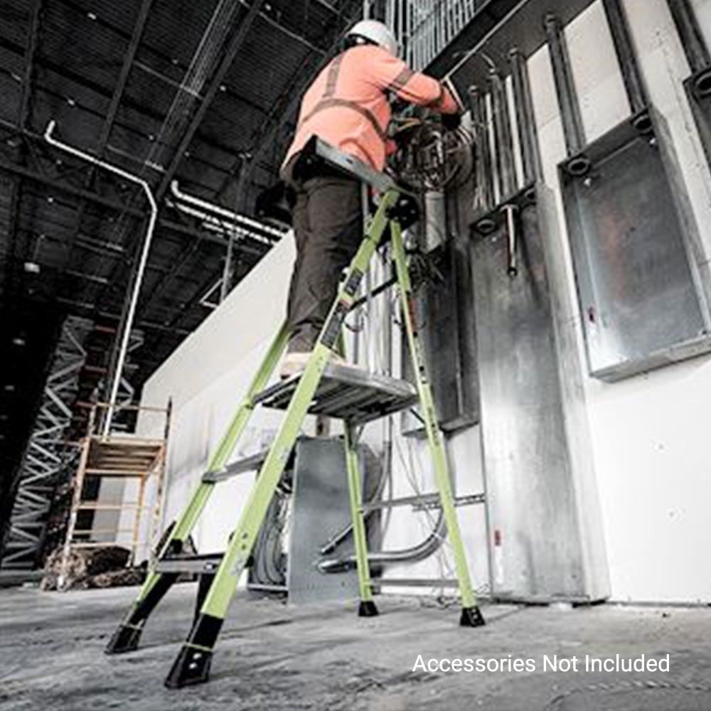 Little Giant Ladder Systems 19303 91cm (3')170kg Fiberglass Fortress 3 ...