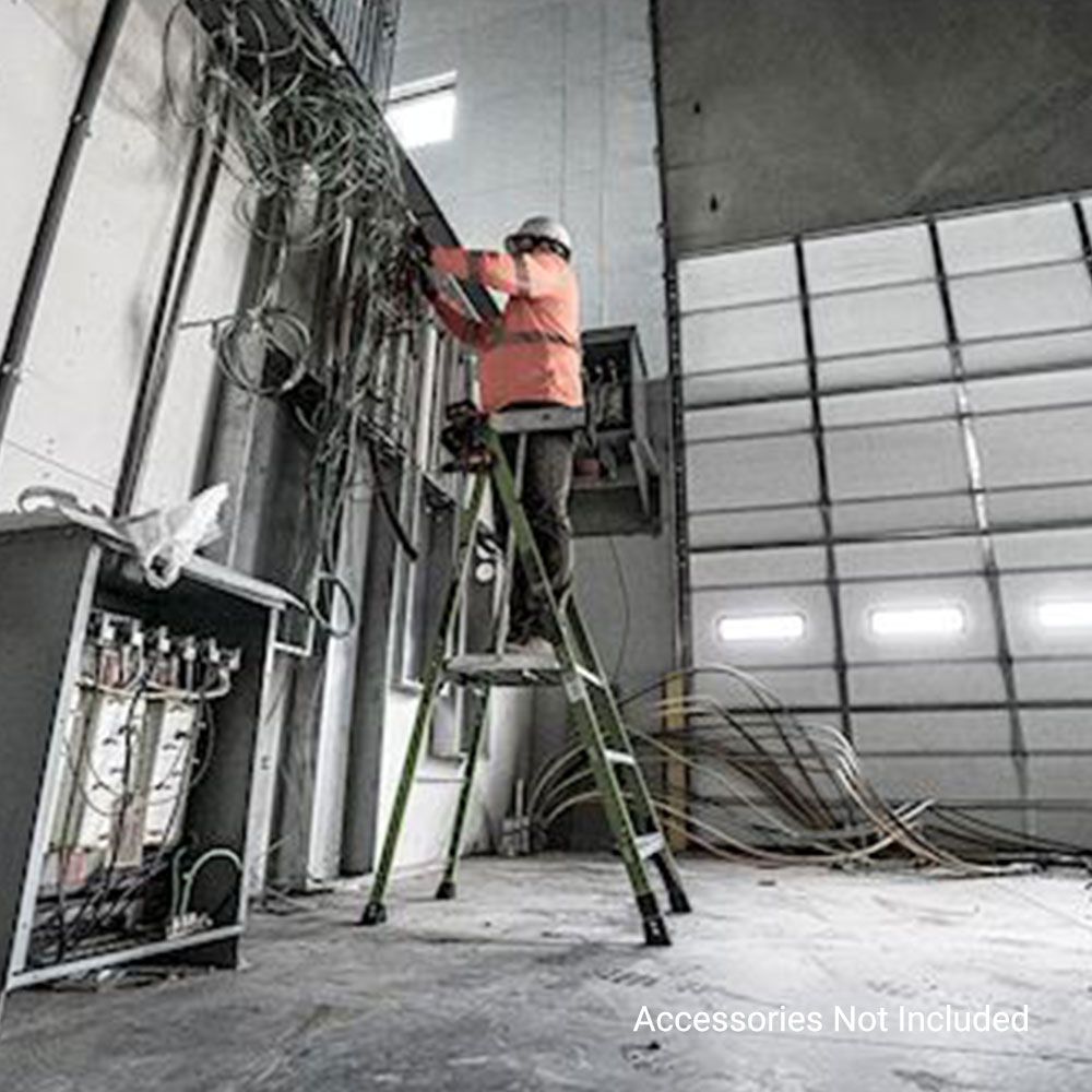 Little Giant Ladder Systems 19303 91cm (3')170kg Fiberglass Fortress 3 ...