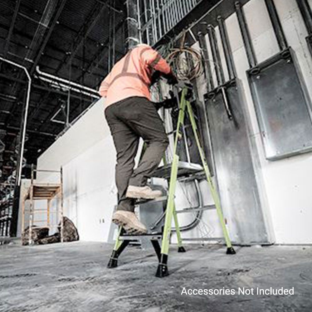 Little Giant Ladder Systems 19303 91cm (3')170kg Fiberglass Fortress 3 ...