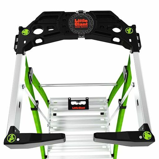 Little Giant Ladder Systems 19303 91cm (3')170kg Fiberglass Fortress 3 ...
